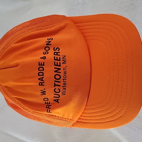Accessories | Vintage Auctioneers Cap Fred W Raddesons Family Owned ...
